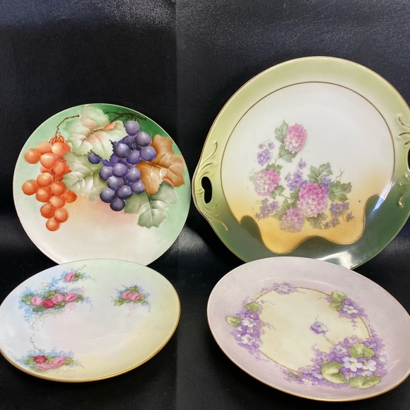 Accents | Four Vintage German Plates From Estate | Poshmark